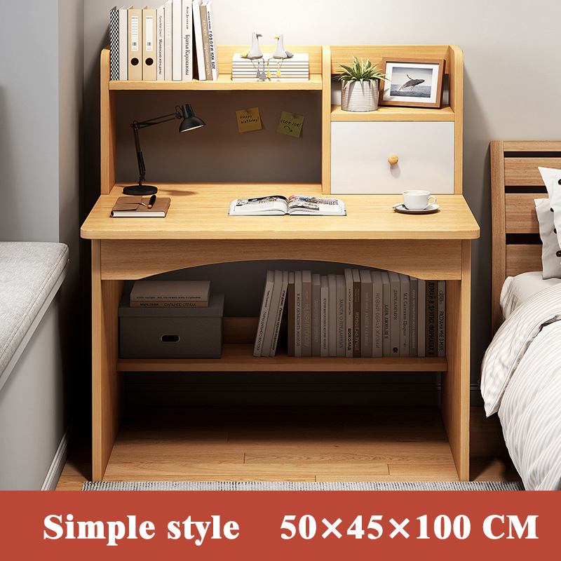 【COD】Simple computer desktop desk office table home table bookcase desk integrated table rental ...