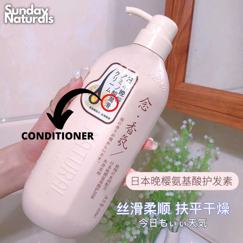 CiCi MART Sakura Shampoo and Conditioner Japan Evening Sakura Amino ...