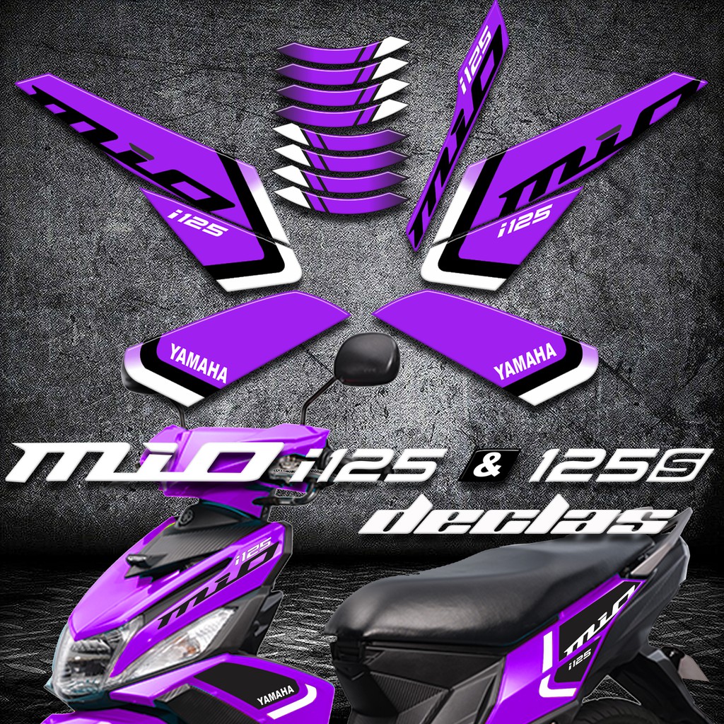 2021 MIO i125 STOCK DECALS / STICKER | Lazada PH