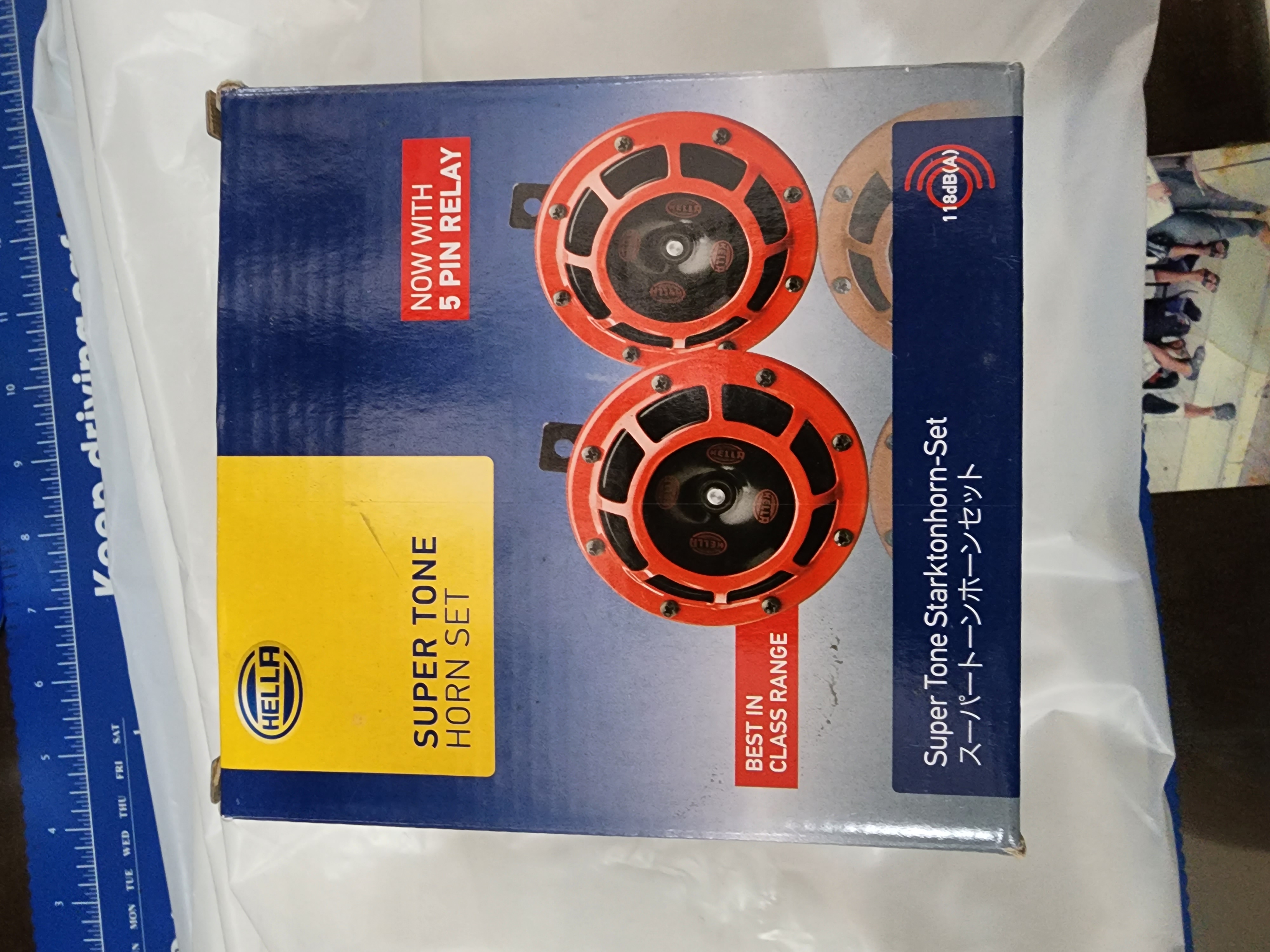 Hella Supertone Horn 12V with Relay | Lazada PH