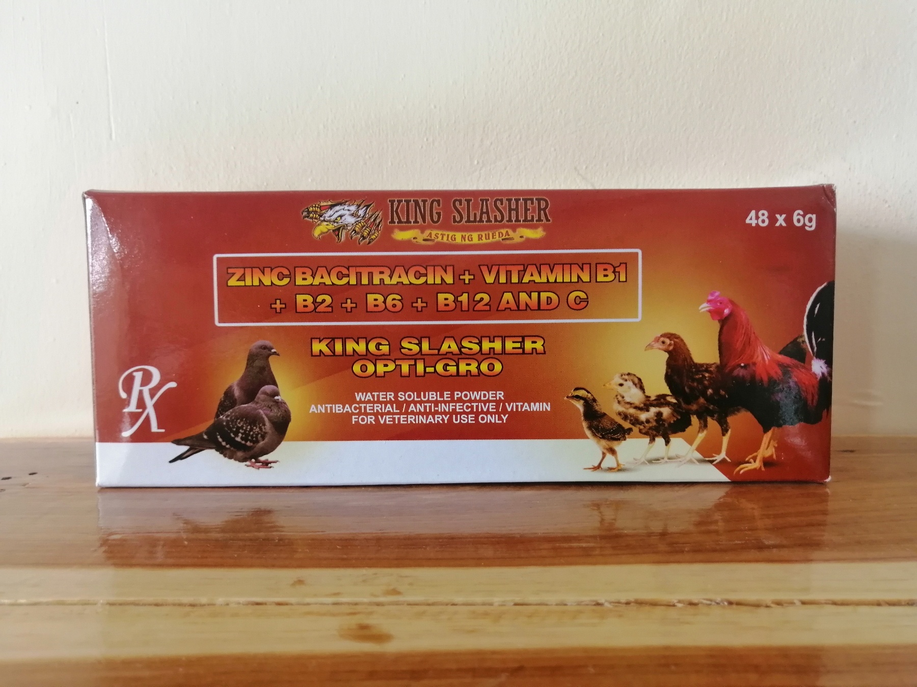 [VETKLIX] KING SLASHER OPTI-GRO "ASTIG NG RUEDA" (ZINC BACITRACIN + VIT ...