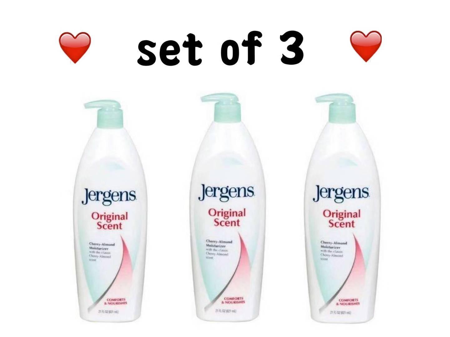 ( Set of 3 ) Jergens Original Scent Lotion 621ml | Lazada PH