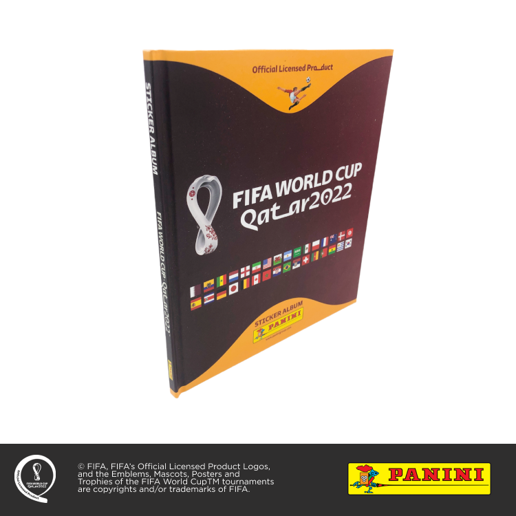 Panini FIFA World Cup Qatar 2022 Hard Cover Sticker Album (with Free ...
