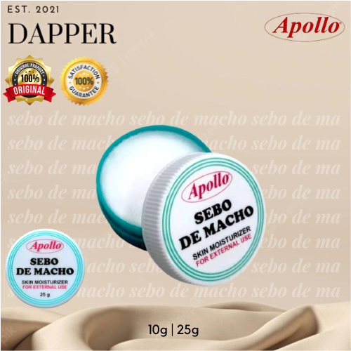 Apollo Sebo De Macho 25g 10g Original | Lazada PH