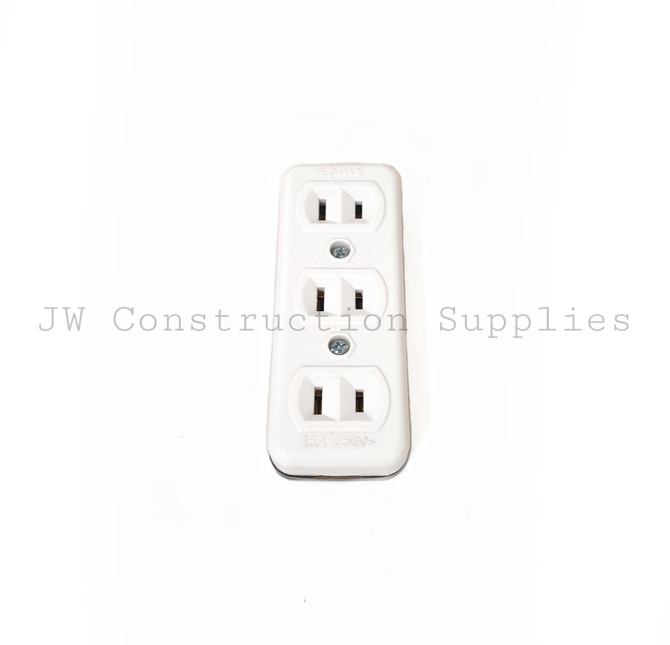 EAGLE 2083 3 Gang Outlet 2 Pole 2 Wire 15A 250V~ | Lazada PH