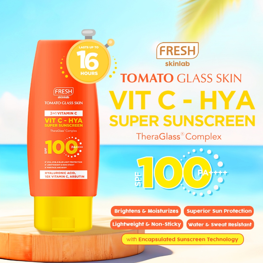 Fresh Skinlab Tomato Glass Skin 3in1 Vitamin C VIT C-HYA Super ...