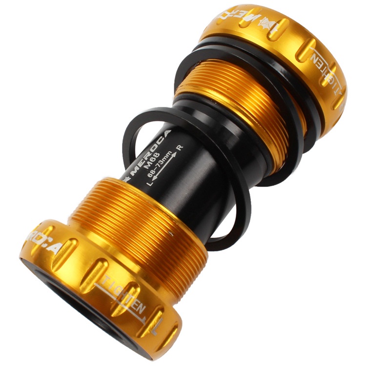 MTB Bicycle Bottom Bracket Aluminum alloy Waterproof BSA 68/73mm Screw ...