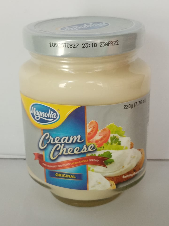 MAGNOLIA CREAM CHEESE, pasteurized processed cream cheese spread(220 ...