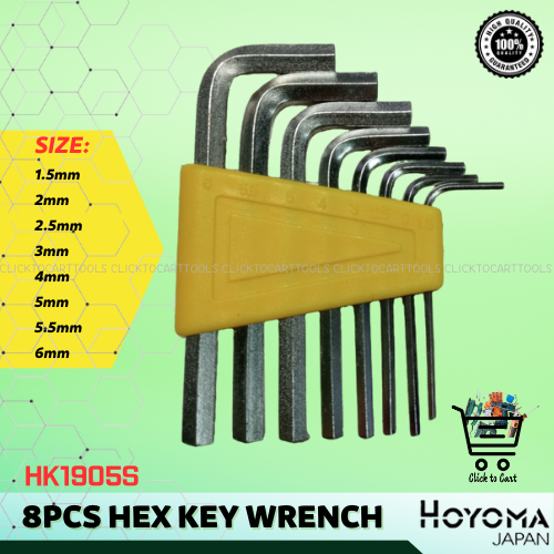 Hoyoma Japan Allen Wrench Hex Key HK1905S White | Lazada PH
