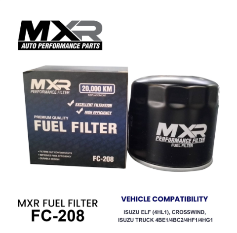 MXR FUEL FILTER FOR ISUZU TRUCK 4BE1/4BC2/4HF1/4HG1 | Lazada PH
