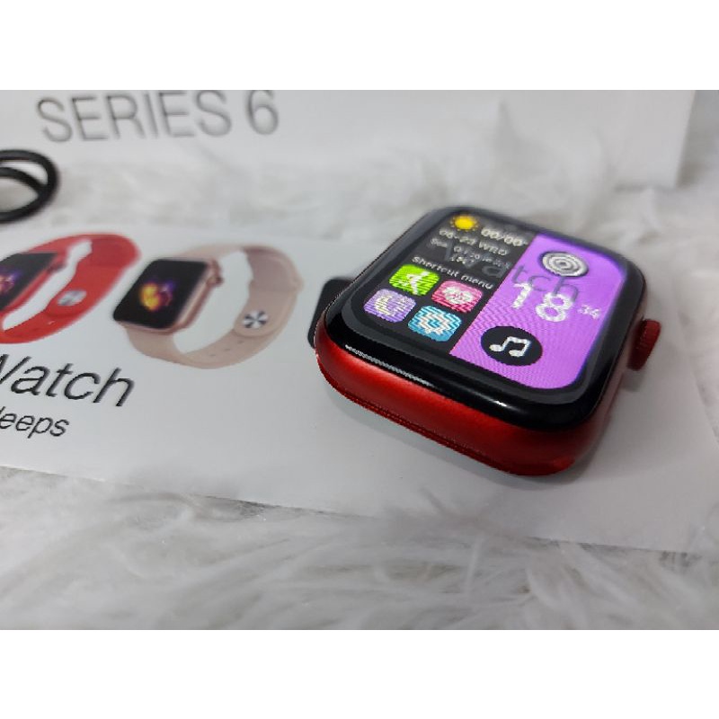 T55+ plus pro Max DUAL BUTTON Series 6 WITH SCROLL, FULL SCREEN Smart ...