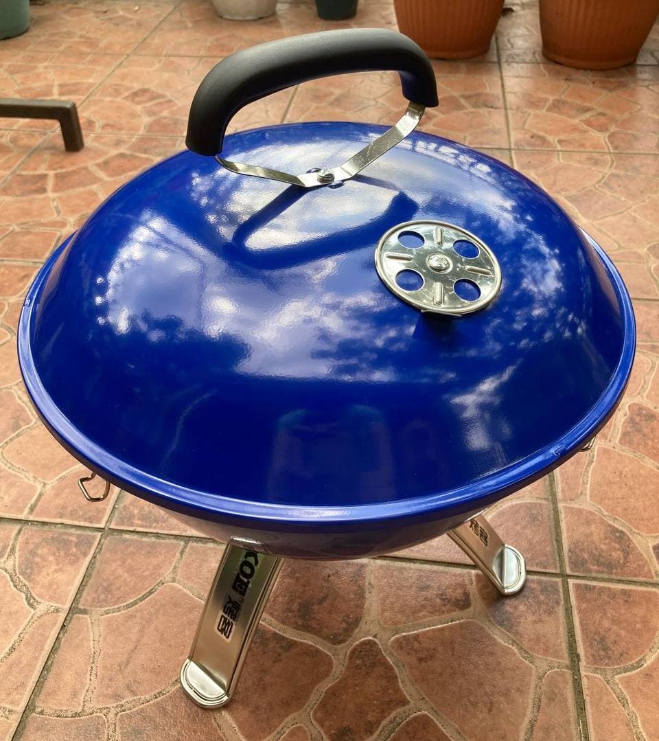 Charcoal Grill Portable Round Smoker 14" | Lazada PH