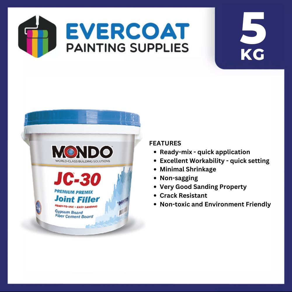 JC-30 MONDO Joint Compound Paste (Ready-Mix) Drywall and Gypsum Board ...