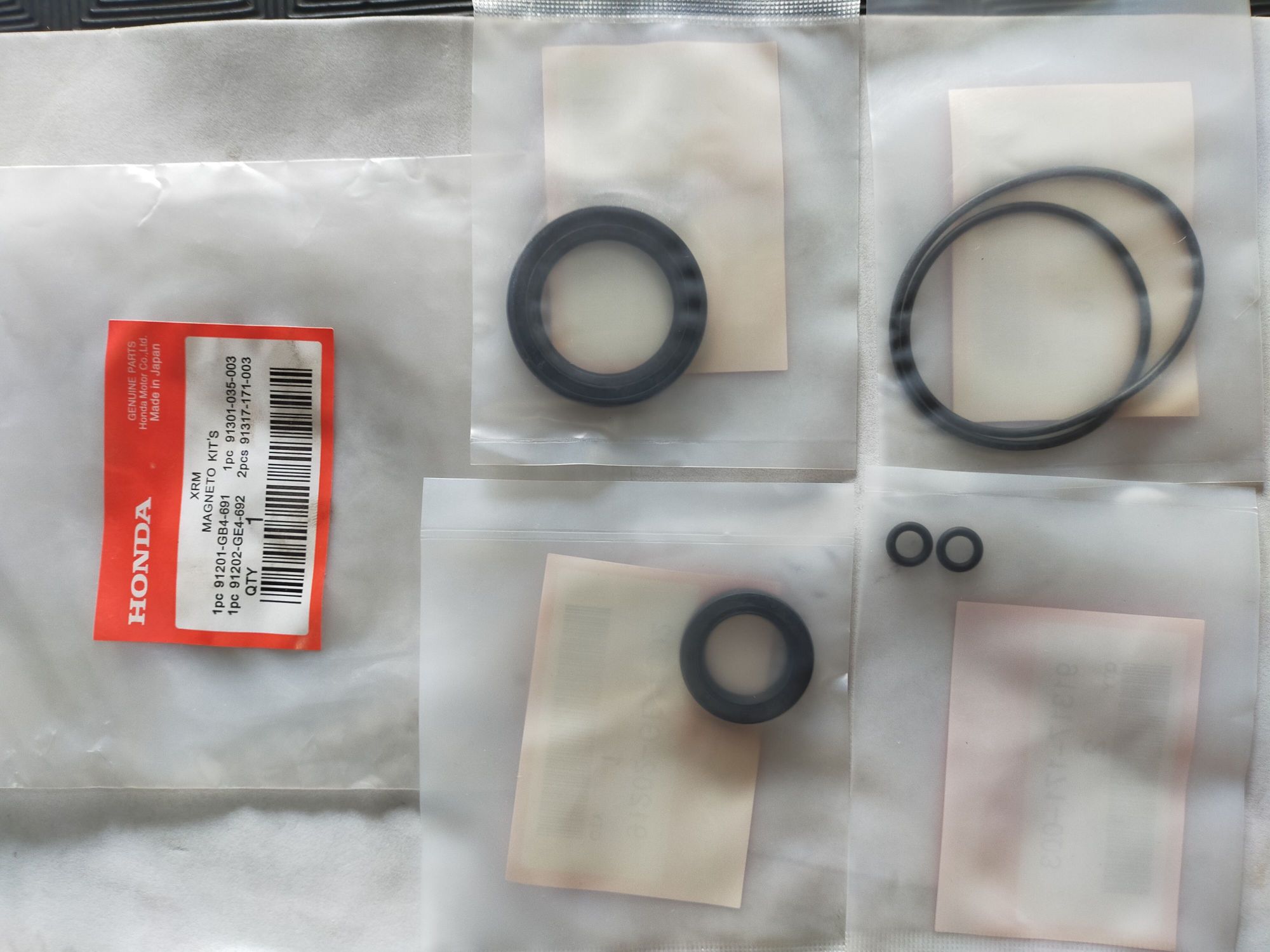 HONDA XRM 110 WAVE 100 OIL SEAL O-RING MAGNETO KIT | Lazada PH