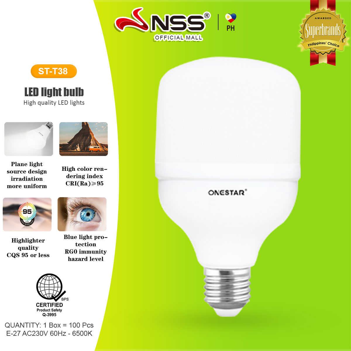NSS LED BULB 12W DAYLIGHT / COOL LIGHT / WARM LIGHT 3IN1 LED BULB 9W ...