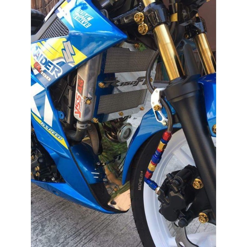 STAINLESS RADIATOR COVER RAIDER 150 FI | Lazada PH