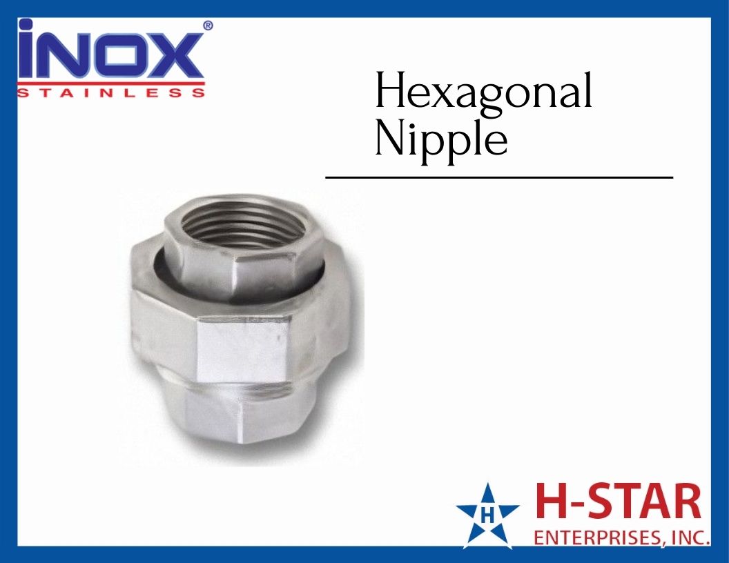 Stainless Steel Screw Type Fittings HEXAGONAL NIPPLE T304 | Lazada PH
