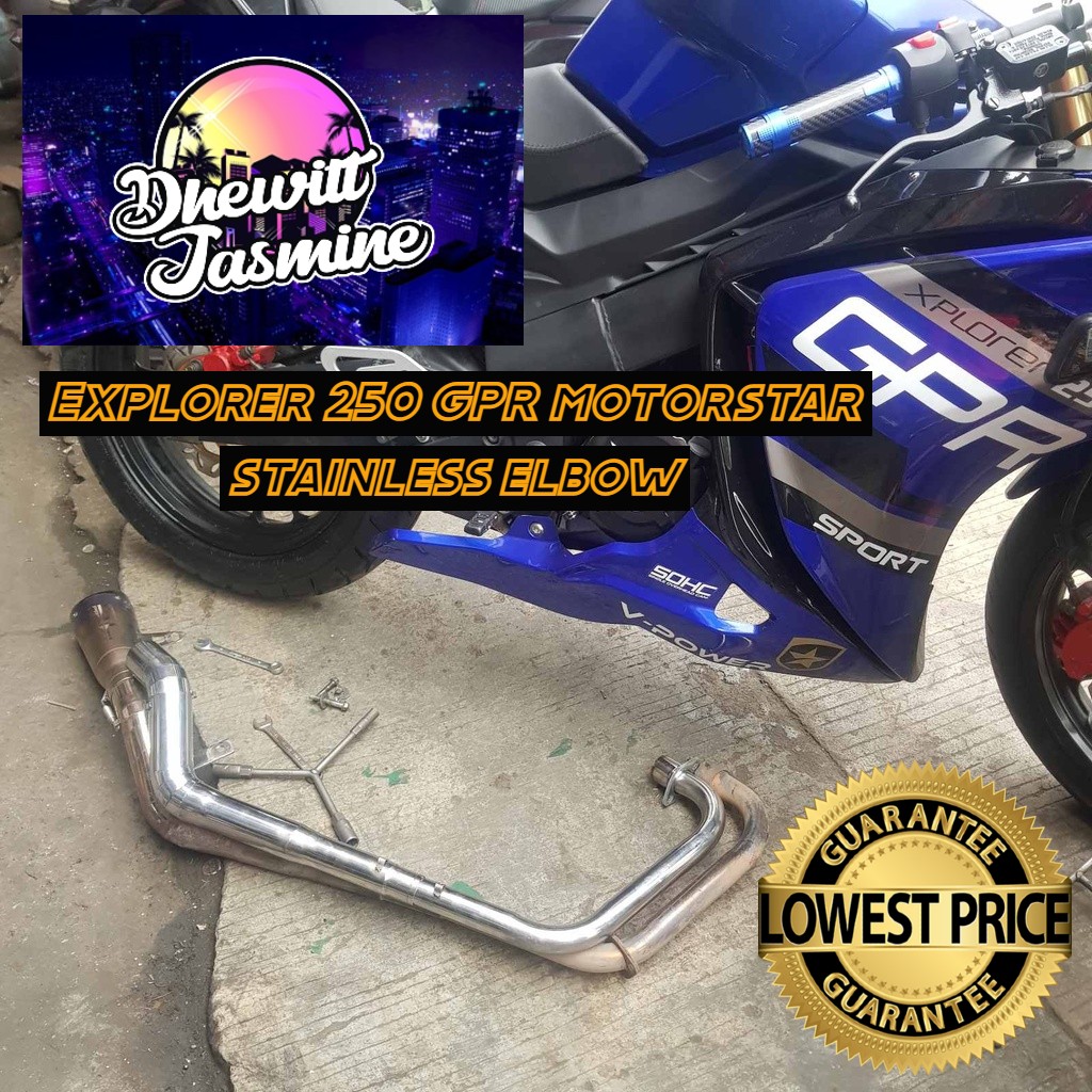 Explorer 250 GPR motorstar stainless elbow | Lazada PH