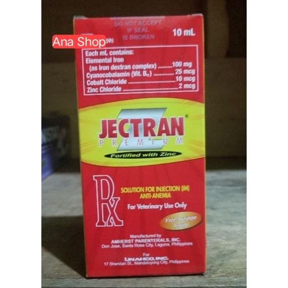 Jectran Premium 10ml for veterinary use only | Lazada PH
