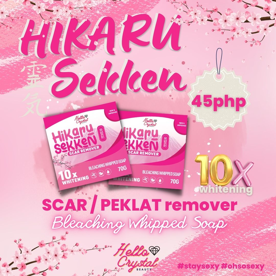 EFFECTIVE ORIGINAL HIKARU SEKKEN Scar Remover Soap 10X Bleaching ...