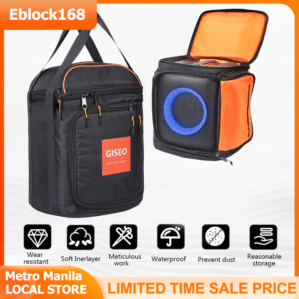 Waterproof Speaker Bag Case Large Capacity Portable Bluetooth ...