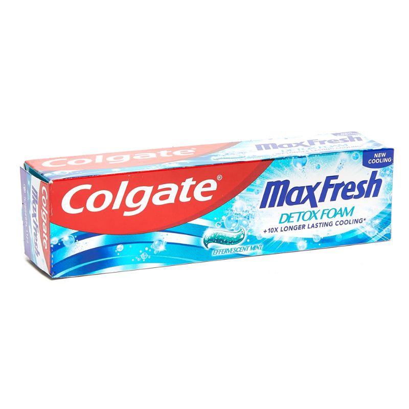 :`,Colgate Max Fresh Detox Foam Toothpaste (75ML) | Lazada PH