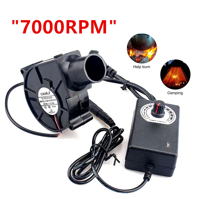 DC 12V Electric Air Blower Portable Blower Fan For Kalan Adjustable ...