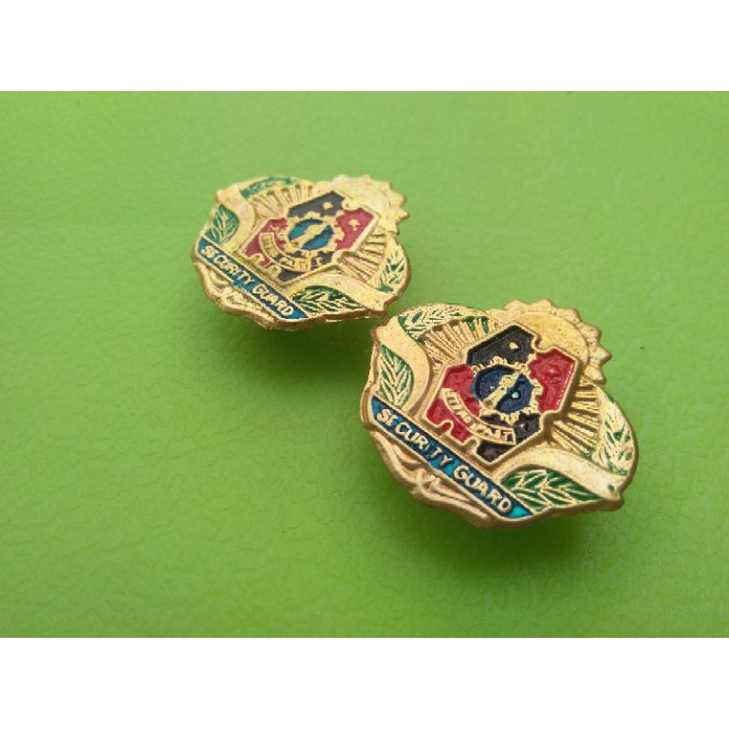 SECURITY GUARD COLLAR PIN | Lazada PH