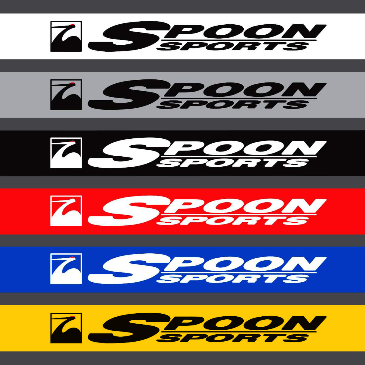 Spoon Honda Logo Solido Honda Civic (EG6) Spoon Red 2024 (Scale
