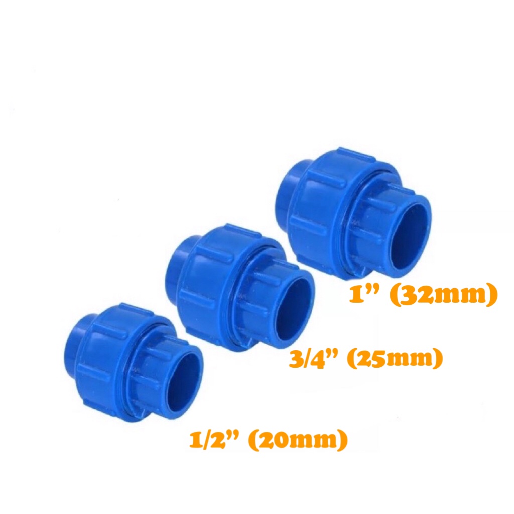 Union Patente 1pcs PVC Blue UNION PATENTE 1/2"-3/4"-1" | Lazada PH