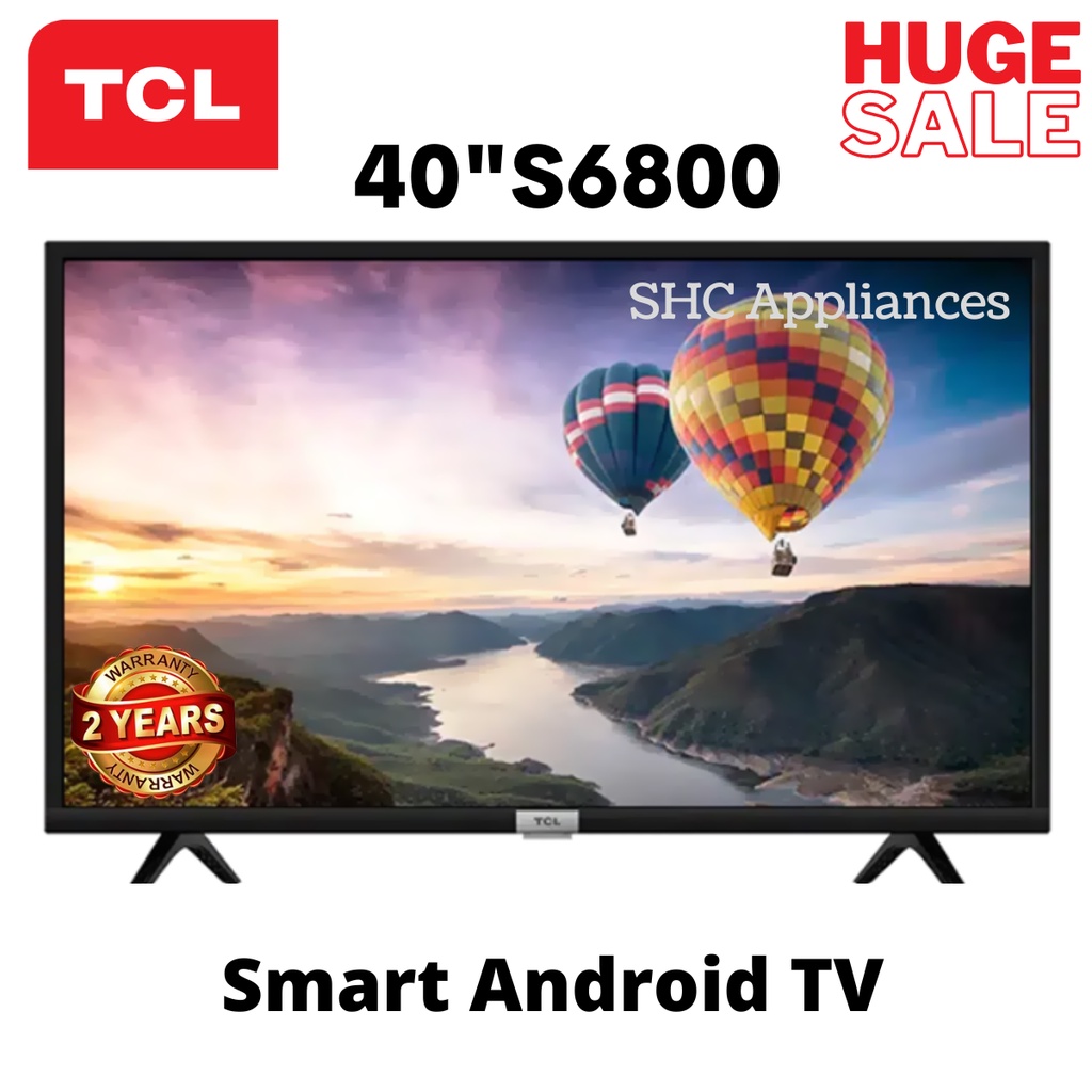 TCL LED-40S5400A 40in Smart Android TV | Lazada PH