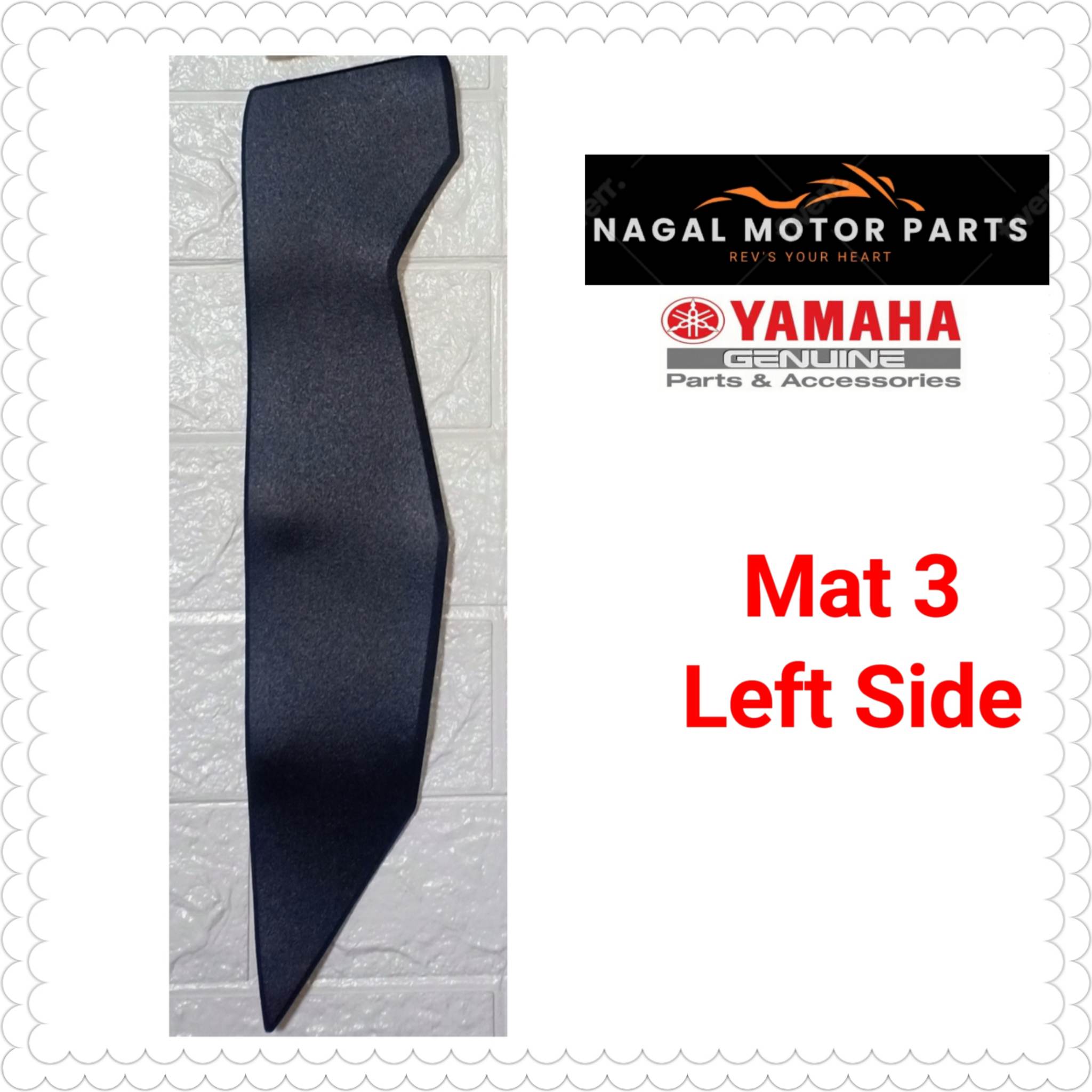 RUBBER MATTING OR MAT 123 AND 4 FOR NMAX V1 YAMAHA GENUINE PARTS ...