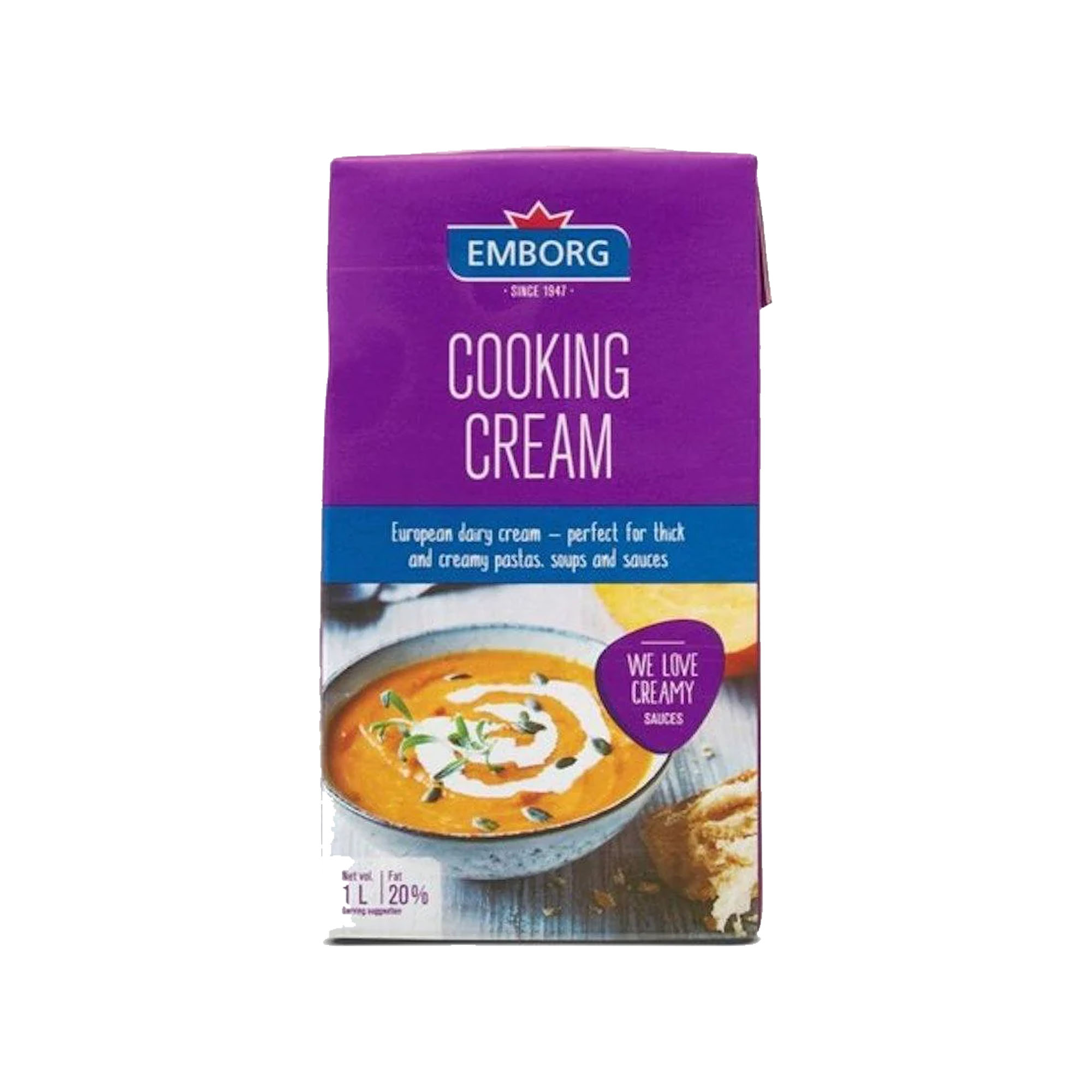 Emborg Cooking Cream & Whip Toppings Chilled 1kg | Lazada PH