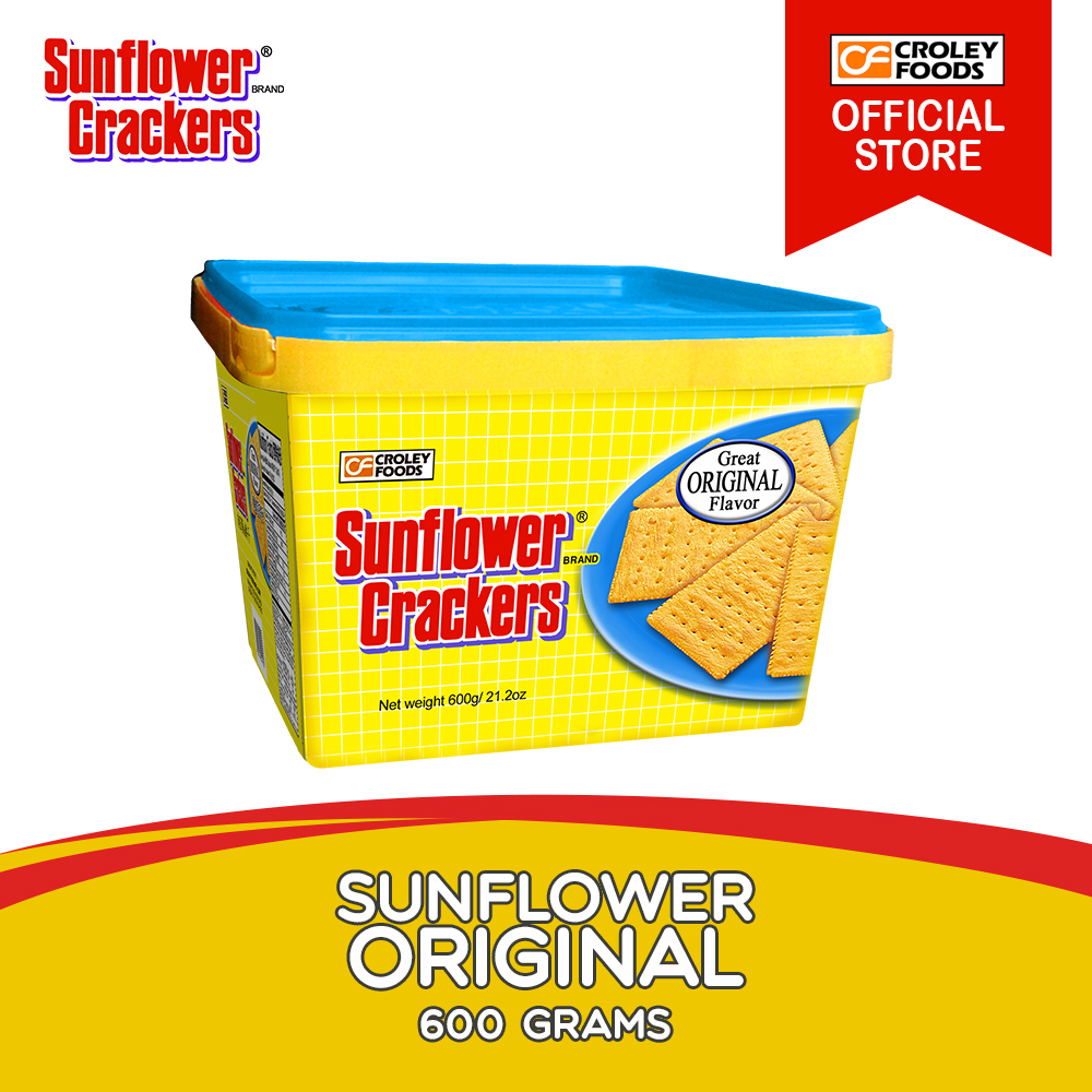 Sunflower Crackers Original Tub (600g) | Lazada PH