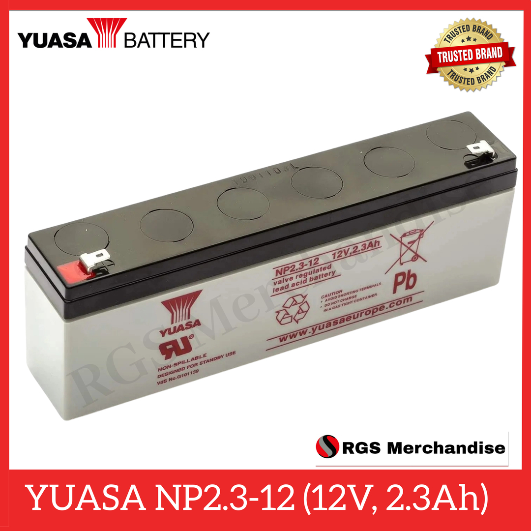 YUASA NP2.3-12 VRLA ( Lead Acid Battery) | Lazada PH