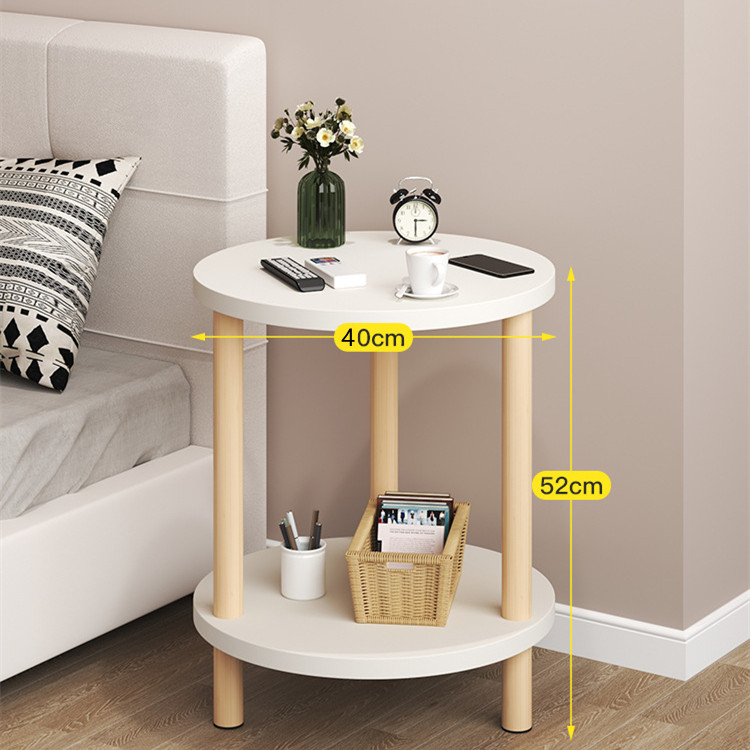 Side Table for Bedroom Bedside Table Bedside Cabinet Minimalist 2 ...
