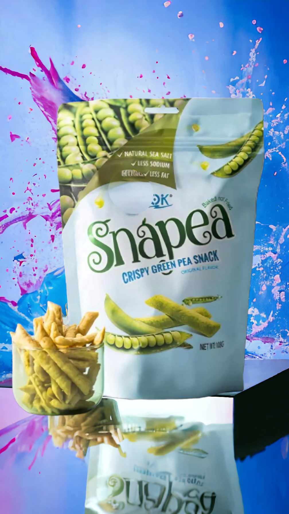SNAPEA Crispy Green Pea Snack 108g | Lazada PH