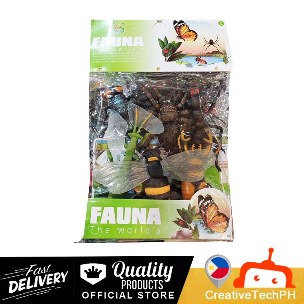 Fauna the worlds Insects Action Figures | Lazada PH