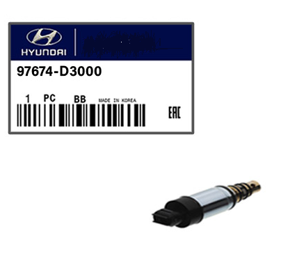 [ORIGINAL] 97674D3000 VALVE CONTROL (AIRCON COMPRESSOR HYUNDAI KONA ...