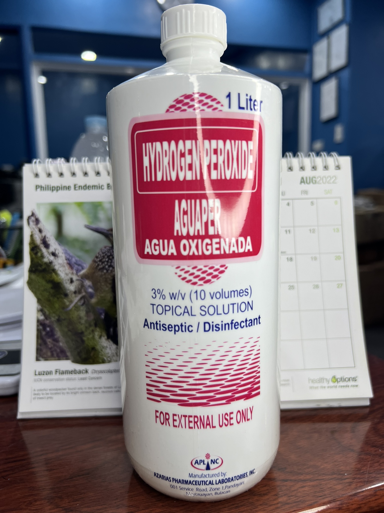 Aguaper Hydrogen Peroxide( AGUAPER ) Agua Oxigenada 60ml, 120ml, 1 ...