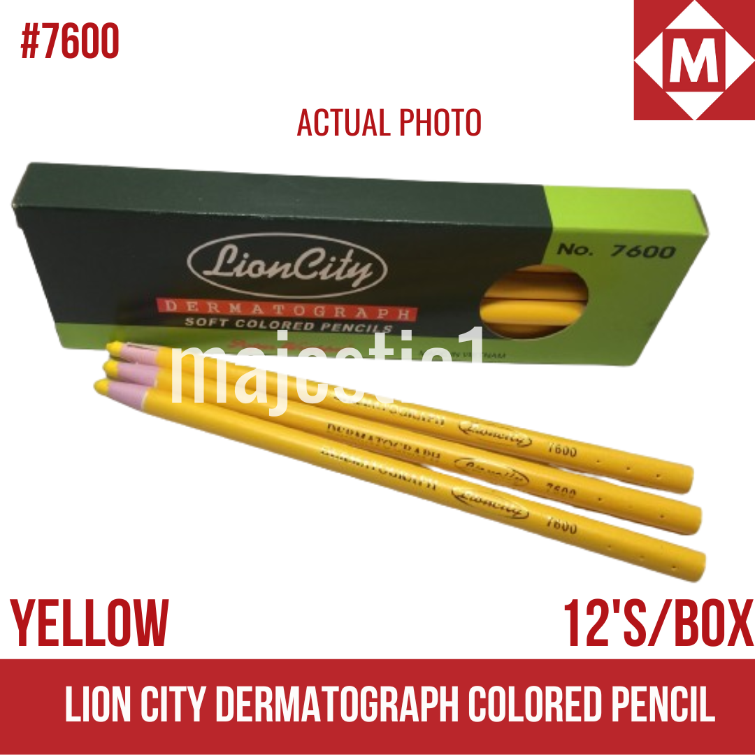 Lion City Dermatograph Pencil 1Dozen (12 Pieces/box) | Lazada PH