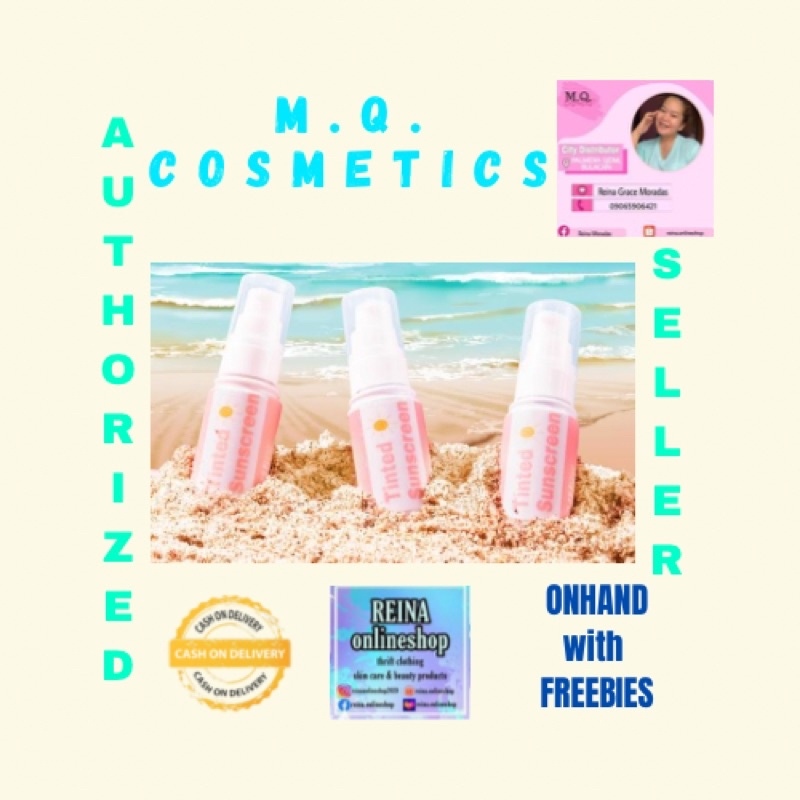 M.Q. Cosmetics Tinted Sunscreen [ IMPROVED FORMULA ] ONHAND | Lazada PH