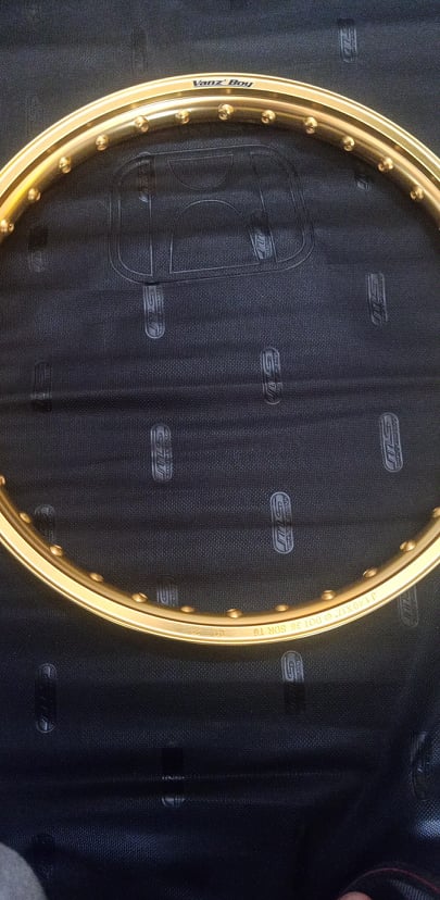 VANZ BOY RIM PAIR 1.2 and 1.4 x17 ( Pink , Gold , Green , Silver ...