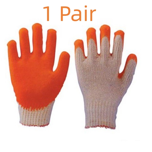 1Pair Oil Resistant Nitrile Stretchable Working Rubber Gloves Heavy ...