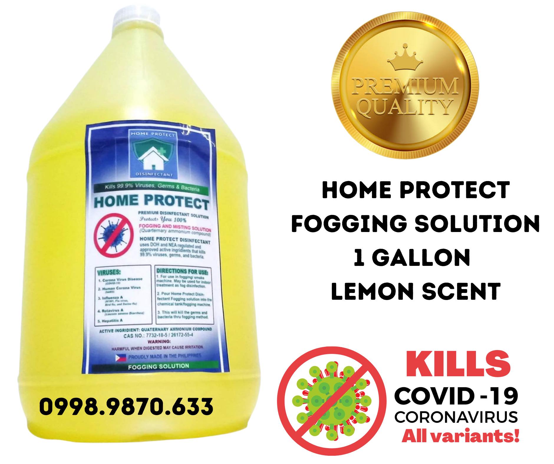 How To Make Disinfectant Fogging Solution At Frederick Miller Blog