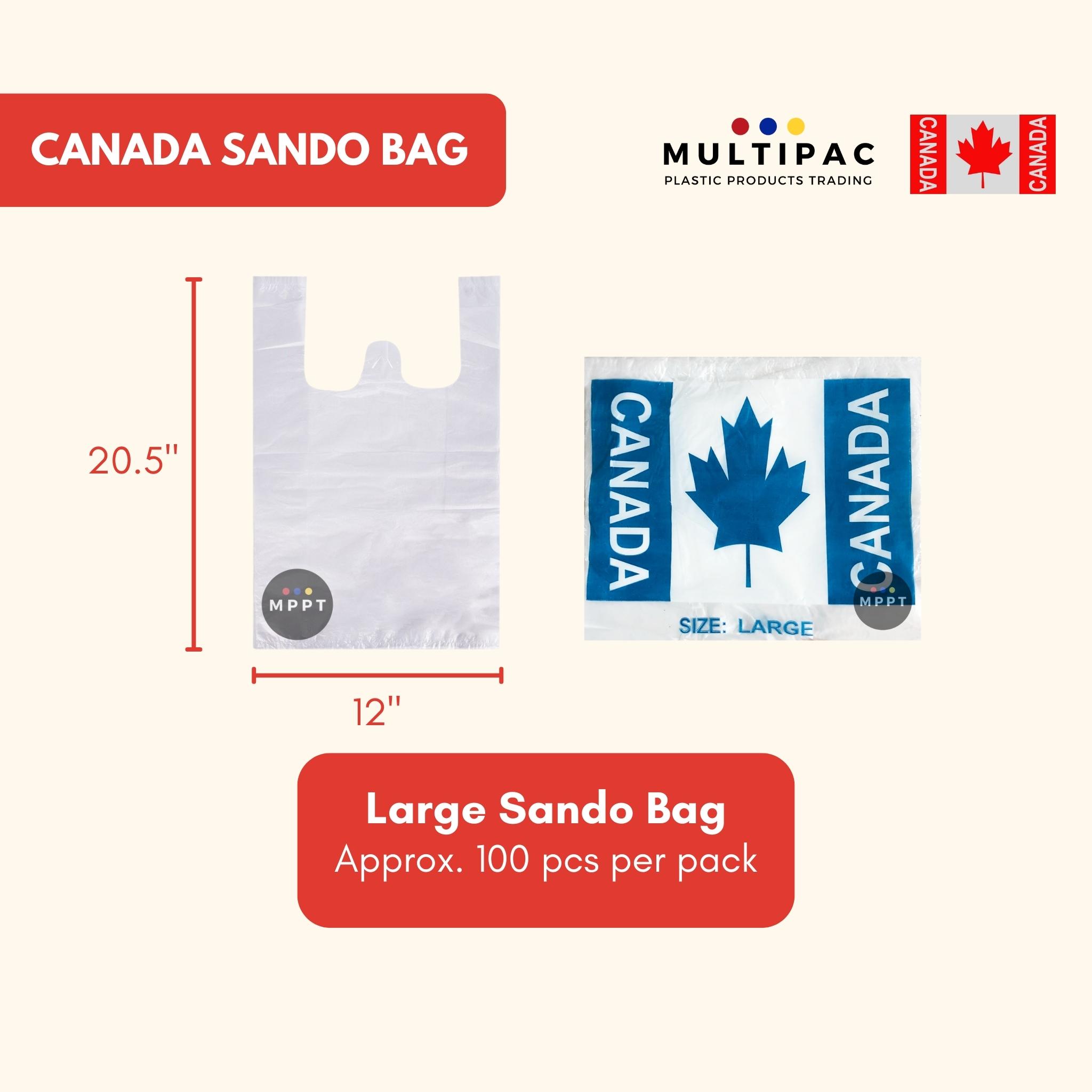 Transparent Plastic Sando Bag (Canada Brand) - Mini, Tiny, Medium ...
