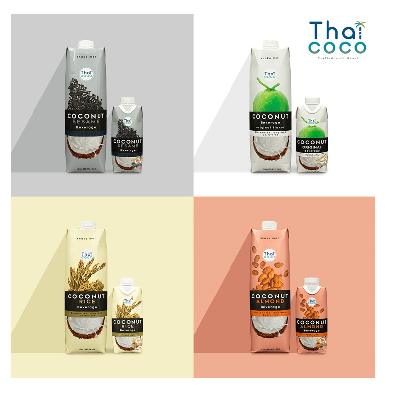 Thai Coco Sesame Coconut Beverage 1000ml | Lazada PH