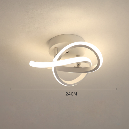 GOGEOUS Tricolor Modern LED Ceiling Light Minimalist Balcony Aisle Lamp ...