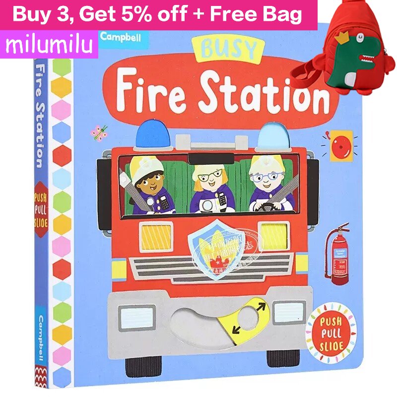 milumilu Busy Books : Busy Fire Station Parents and children read ...