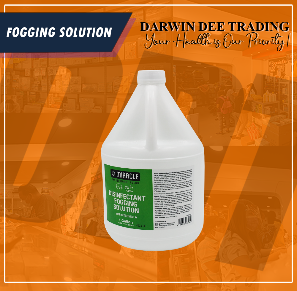 DISINFECTANT FOGGING SOLUTION 1 GALLON | Lazada PH